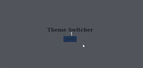 Dark And Light Theme Switcher Using Css Variables And Pure Javascript