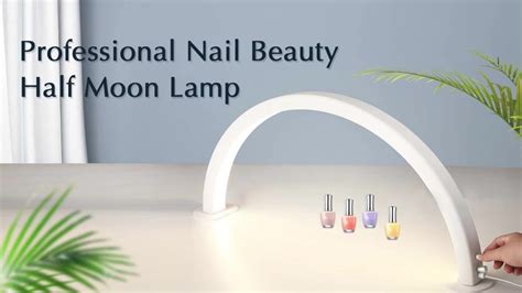 Professional Custom Logo Oem Diamonds Nail Table Lamp Flashing Half