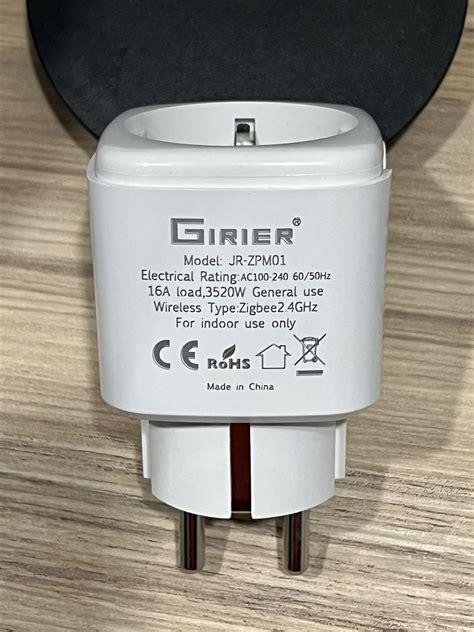 Girier Smart Plug Tuya Zigbee 3 0 · Issue 6424 · Dresden Elektronik Deconz Rest Plugin · Github