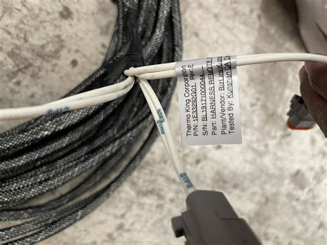 Thermo King Refrigiration Remote Evaporator Sr2 Harness Zone 2 Sens