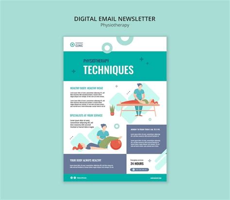Free Psd Physiotherapy Treatment Template