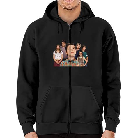Young Sheldon Shirt Young Sheldon Season Young Sheldon Zip Hoodies
