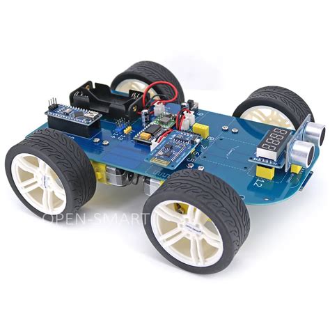 Easy Plug 4wd Smart Car X Kit Bluetooth Arduino