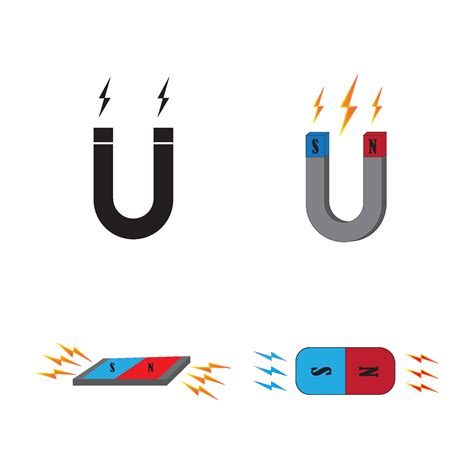 Magnets Icon Logo Vector Design Template 40248771 Vector Art At Vecteezy