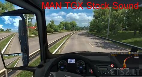 MAN TGX Stock Sound ETS Mods
