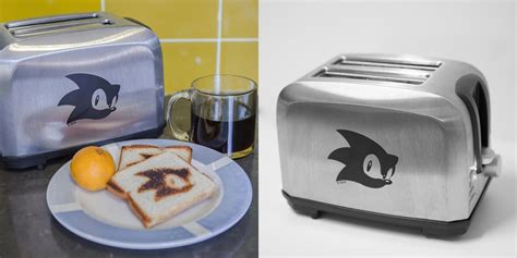 Sega Sears Sonic Into Your Bread W New Limited Edition Toaster 9to5toys
