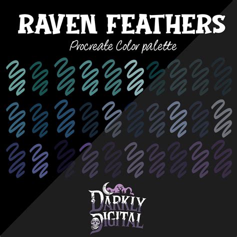 Raven Queen Color Palette