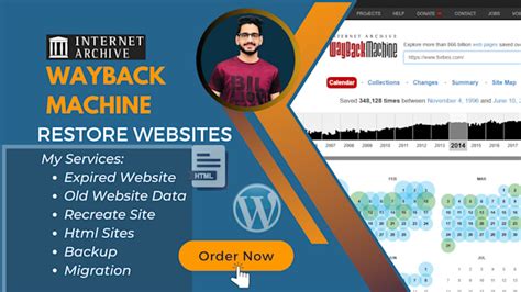 Restore Website From Webarchive Or Wayback Machine By Khalilmarbell12
