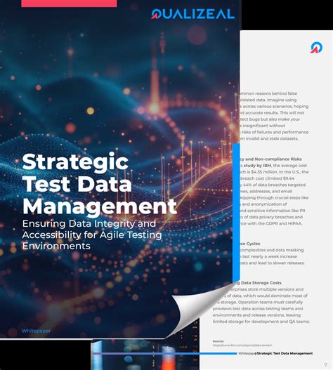 Strategic Test Data Management Qualizeal