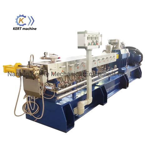 China Manufacturers Fillercolor Masterbatch Twin Screw Extruder