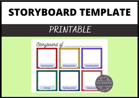 Storyboard Template Narrative Writing Ela Made By Teachers