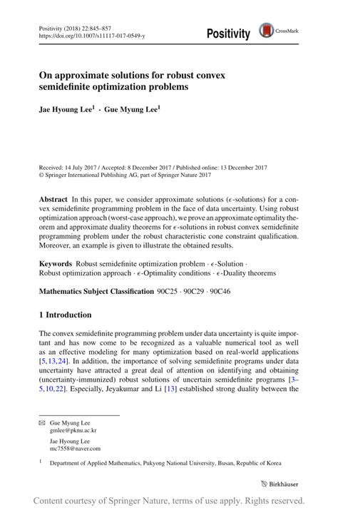 On Approximate Solutions For Robust Convex Semidefinite Optimization