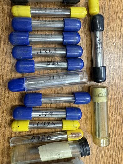 used go no go set plug gages multiple brands sizes see pictures gha 175
