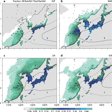 Pdf Climatological Relationship Between Warm Season Atmospheric