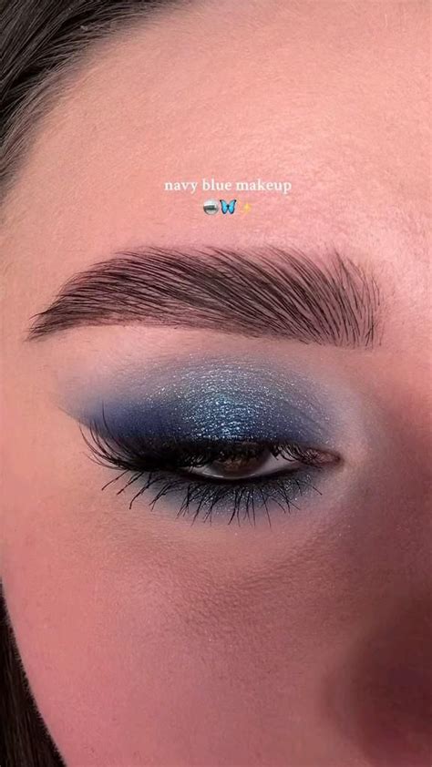 Blue Makeup Idea ️💄💙 Blaue Augen Schminken Blaues Make Up Make Up Augen