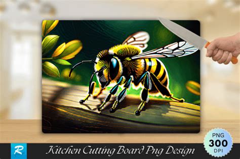 Bee Cutting Board Png Design Graphic By Regulrcrative · Creative Fabrica