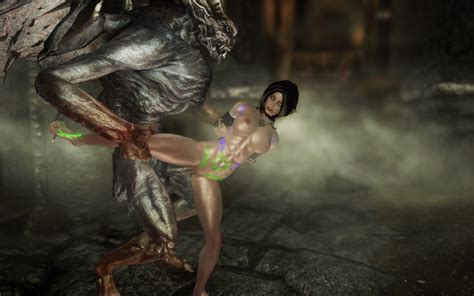 Rule 34 Bethesda Softworks Big Breasts Dark Hair Game Screenshot