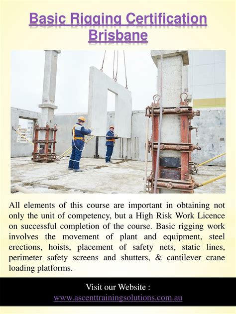 Ppt Intermediate Rigging Classes Near Brisbane Powerpoint Presentation Id8189542