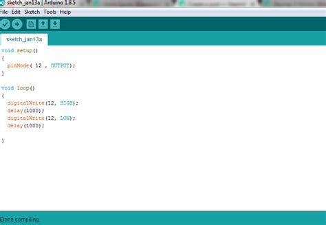 Simulating Arduino Nano In Proteus Professionallighting Up Led Through