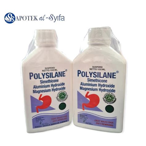 Jual Polysilane Sirup Obat Maag 100ml Shopee Indonesia
