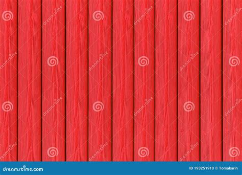 Wood Plank Red Timber Texture Background Stock Illustration