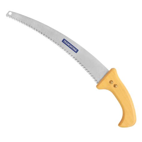 Serrote Para Poda Profissional Com Lamina Metalica De 13 Polegadas E Cabo De Madeira Tramontina
