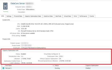 Tracking Capacity Optimization Inline Deduplication And Compression