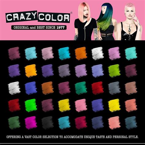 Buy Crazy Color Hair Dye Vegan And Cruelty Free Semi Permanent Hair