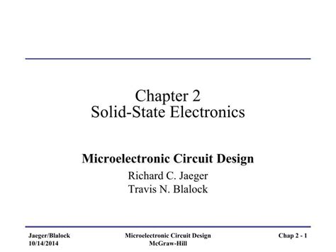 Ppt Chapter 2 Solid State Electronics Powerpoint Presentation Free