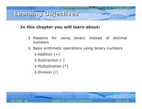 Chapter 05 Computer Arithmetic Pdf