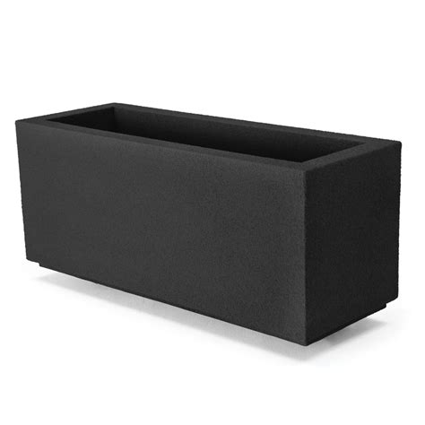 Polystone Milan Tall Modern Outdoorindoor Rectangular Trough Planter Polystone Milan Tall Modern Outdoorindoor Rectangular Trough Planter