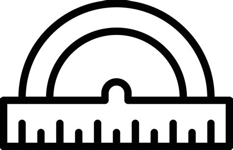 Protactor Vector Icon 36413342 Vector Art At Vecteezy