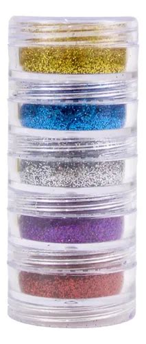Glitter P Pintura Facial E Corporal 5un Arte Make Safira Cor Colorido Mercadolivre