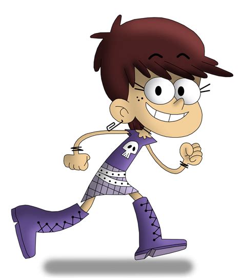 Luna Loud Runing By Captainedwardteague On Deviantart