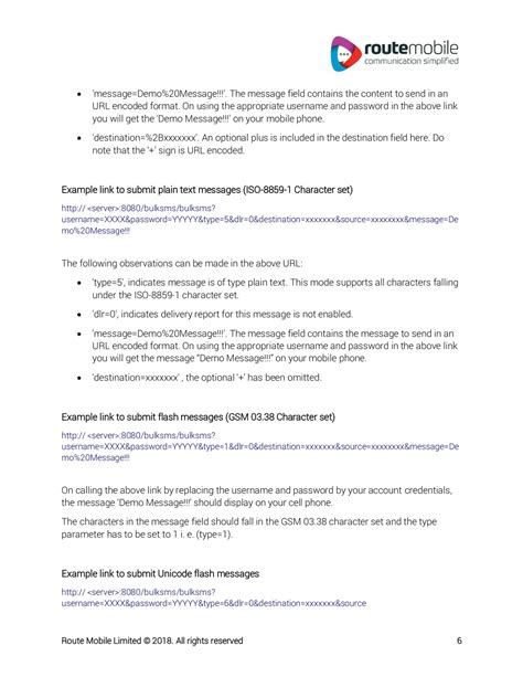 Ppt Route Mobile Smsplus Bulk Api Powerpoint Presentation