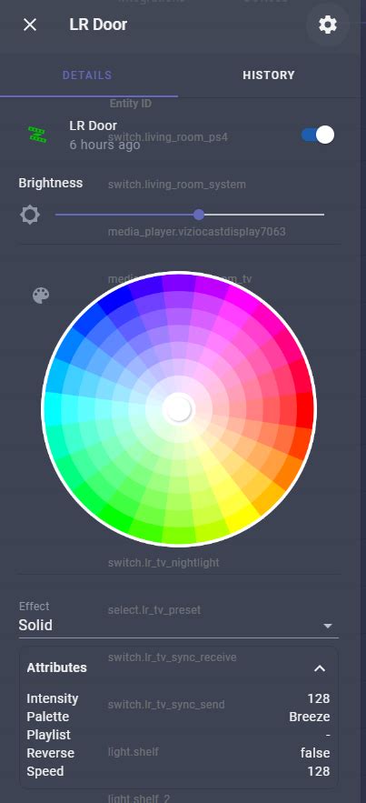 Light Entity Card Page 8 Dashboards And Frontend Home Assistant