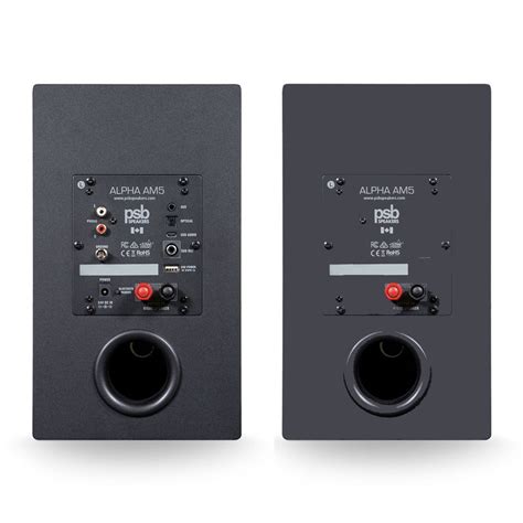 PSB Alpha AM5 Powered Bookshelf Speakers (Pair) – Todds Hi Fi