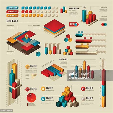 Bar Chart Infographic 3d Photos And Premium High Res Pictures Getty