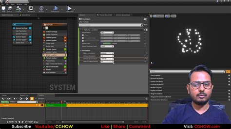 unreal engine niagara tutorials cghow ashif ali