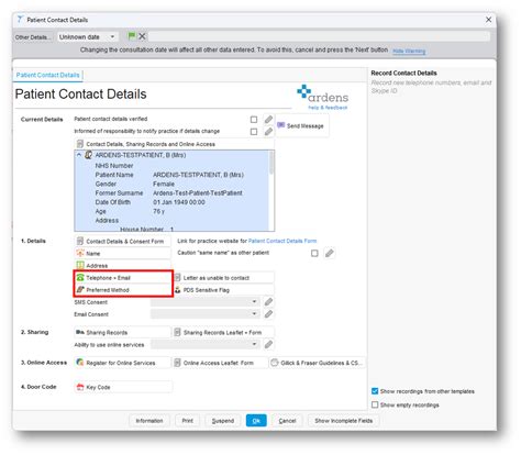 Preferred Contact Method Ardens