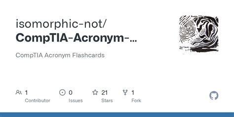 Github Isomorphic Notcomptia Acronym Flashcards Comptia Acronym Flashcards