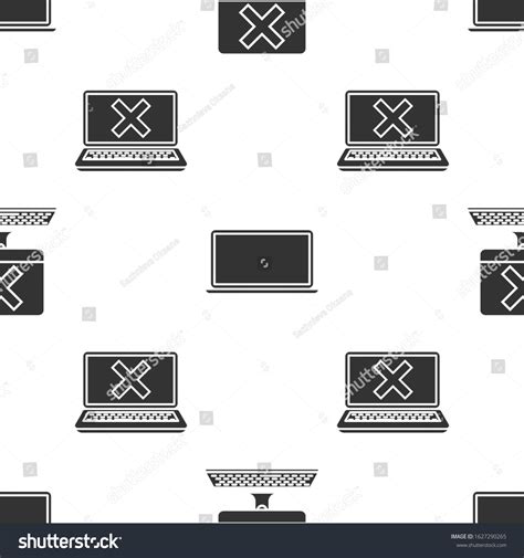 Set Computer Keyboard X Mark Laptop Stock Vector Royalty Free 1627290265 Shutterstock