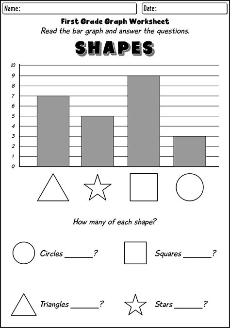 Graph Worksheets For First Grade