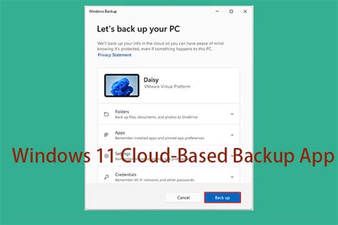 Backup Windows 11