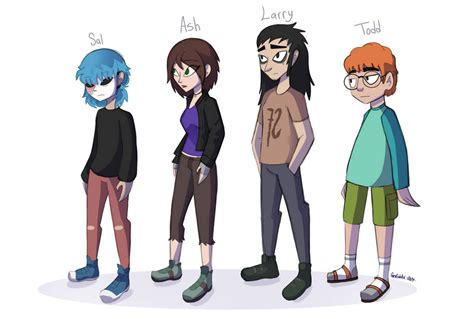 Sally Face Characters by GenSubArt on DeviantArt