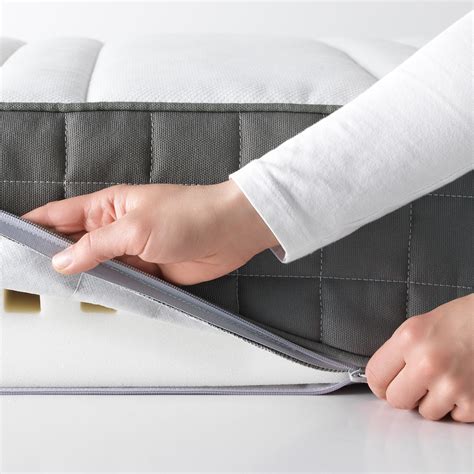 Morgedal Matelas En Mousse Ferme Gris Foncé 140x200 Cm Ikea