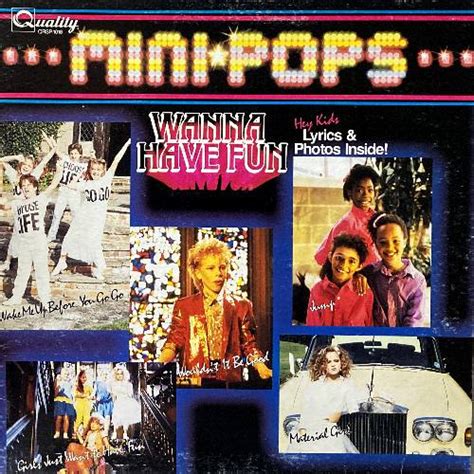 Mini Pops Wanna Have Fun Lp Record Shop View