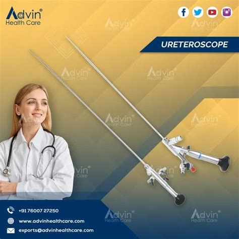Stainless Steel Mini Pcnl Percutaneous Nephroscope At Rs 250000 In Ahmedabad