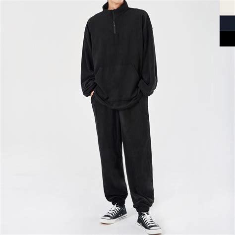 남자뽀글이아노락상하세트 에이블리