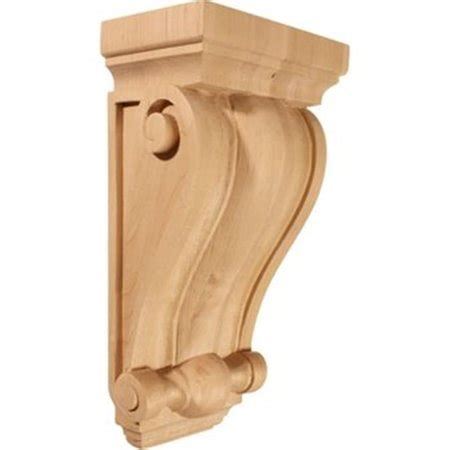 Dwellingdesigns 7 5 In W X 4 5 In D X 14 In H Cole Pilaster Wood